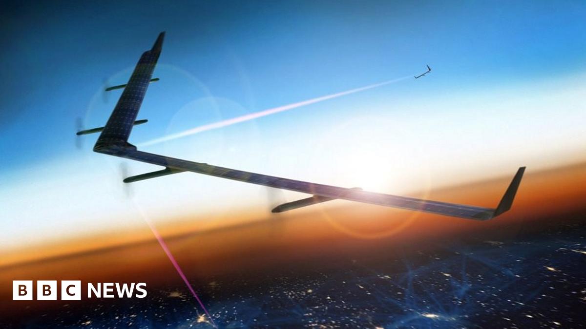 Facebook's drones - made in Britain - BBC News