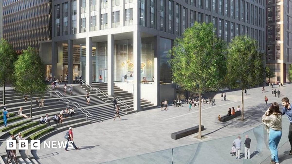 Expanded Reading Station Hill plans approved - BBC News