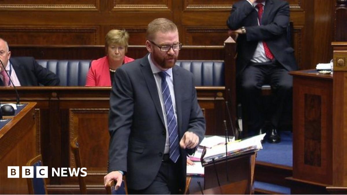 Simon Hamilton resigns four times in past three weeks - BBC News