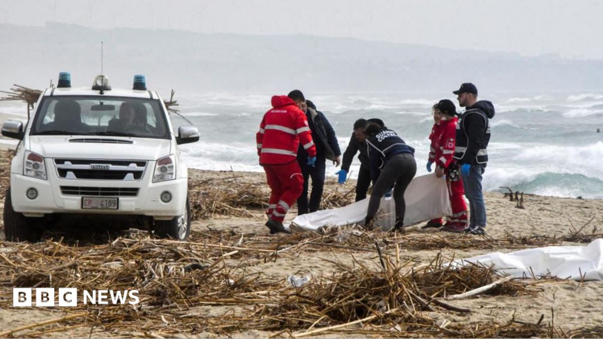 Italy migrant boat shipwreck: More than 100 people feared dead - BBC News