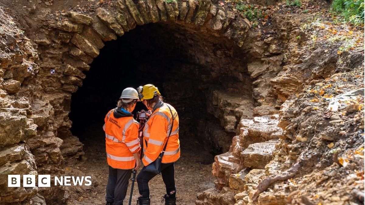 Bath excavations show Beckford’s hidden grotto is double the expected ...