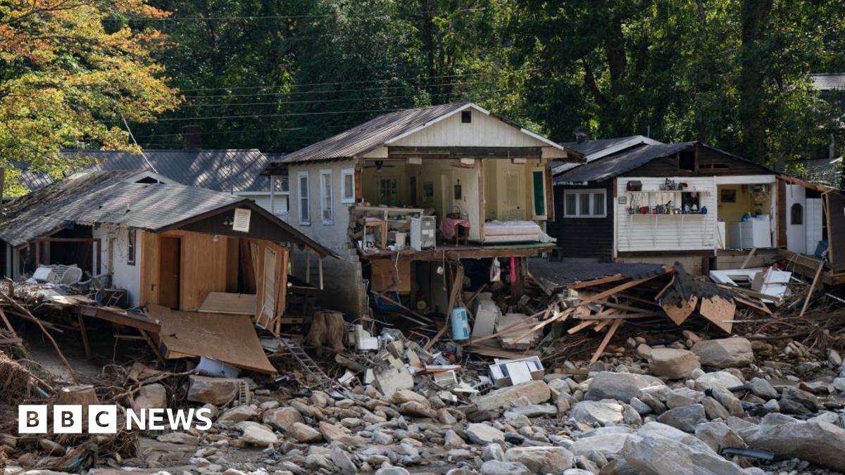 Helene is deadliest mainland US hurricane since Katrina as toll hits 200 - BBC News