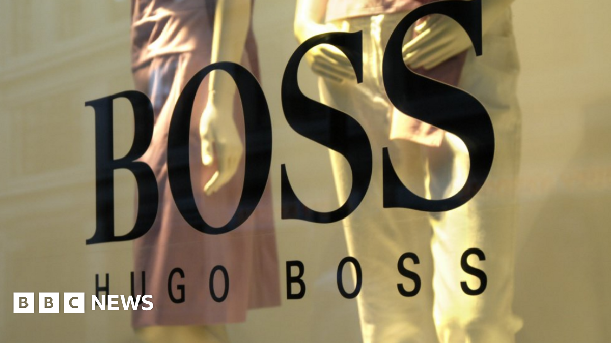Hugo Boss gives Liverpool pet store 10 days to change name - BBC News