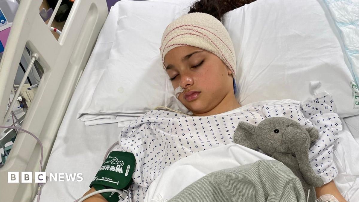 Brain cancer patient, 12, learns to talk and walk again after surgery ...