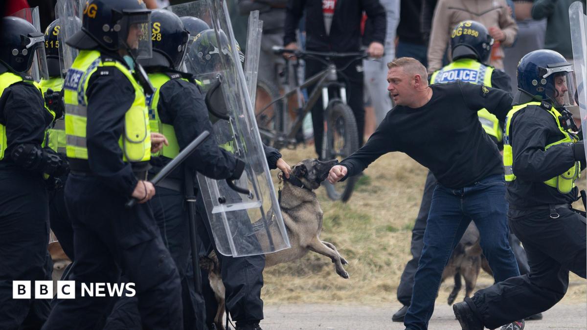 Rotherham hotel rioters jailed for combined total of 150 years - BBC News