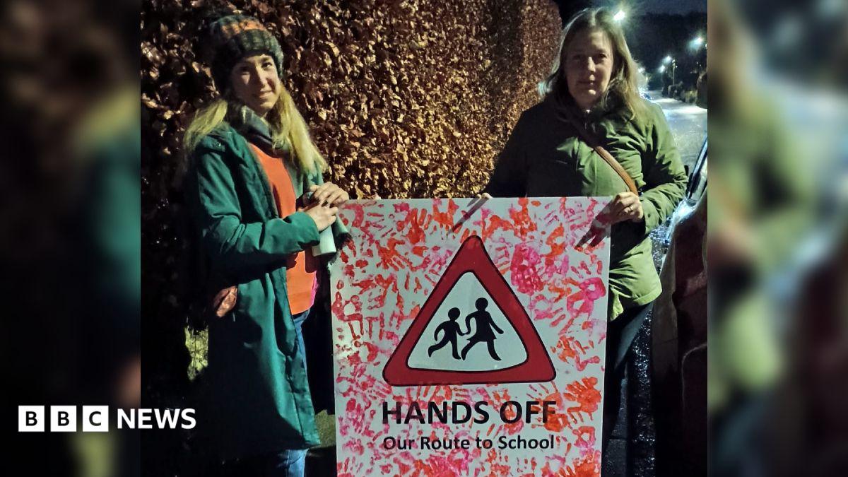Dark Lane development: Residents say 'hands off our school route' - BBC ...