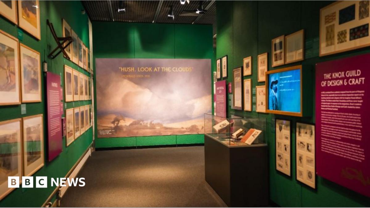 Exhibition celebrates 'life and legacy' of Archibald Knox - BBC News