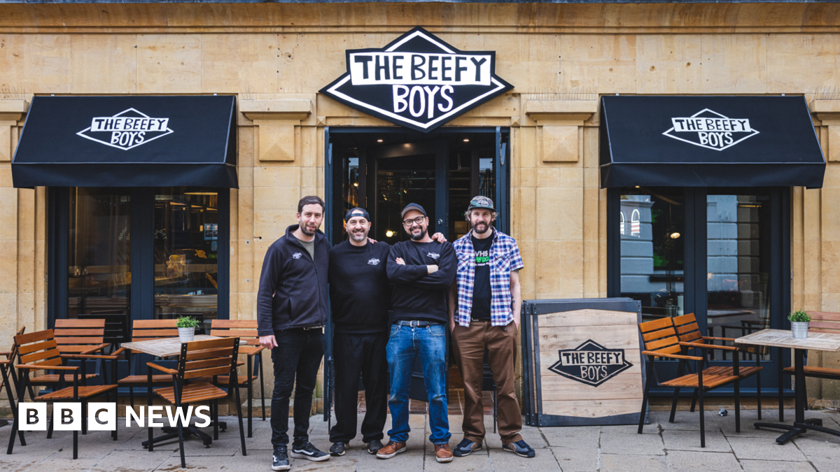 Beefy Boys' burger is one of the world's best - BBC News