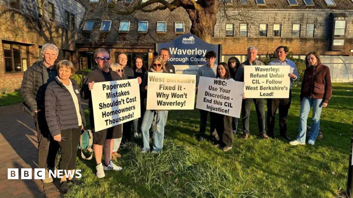 Waverley Borough Council 'marking own homework' on CIL fees - BBC News