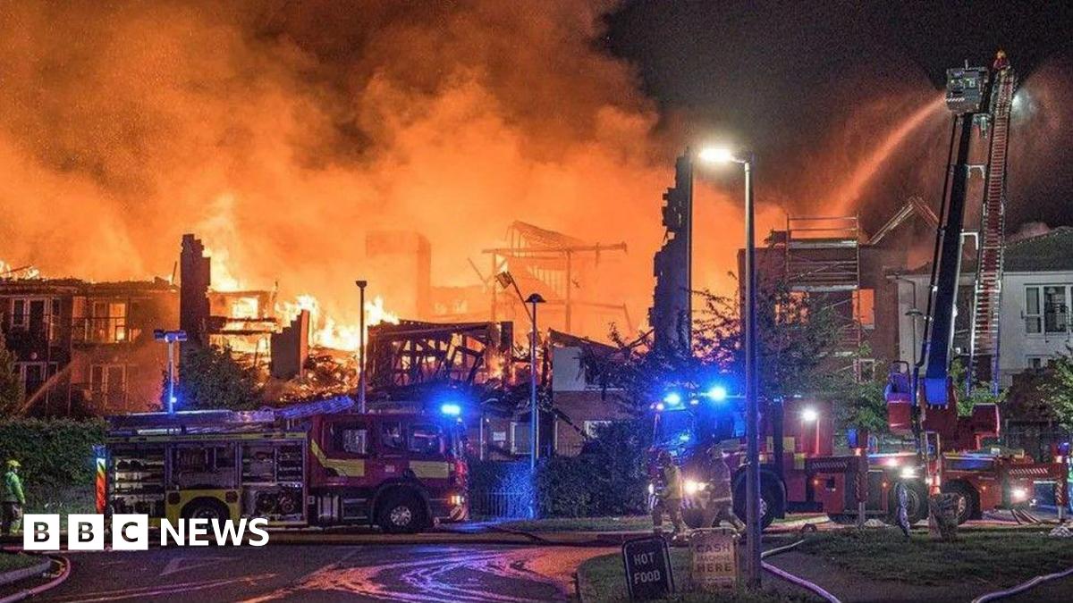 Questions remain five years after Beechmere fire in Crewe - BBC News