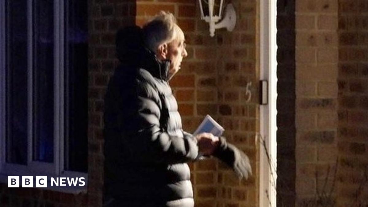 Sacked Wellingborough MP Peter Bone filmed campaigning for partner ...