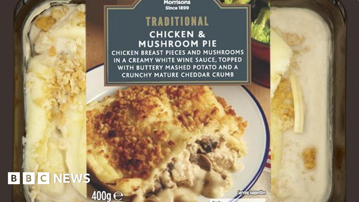 Morrisons recalls chicken pie over fish mix-up - BBC News
