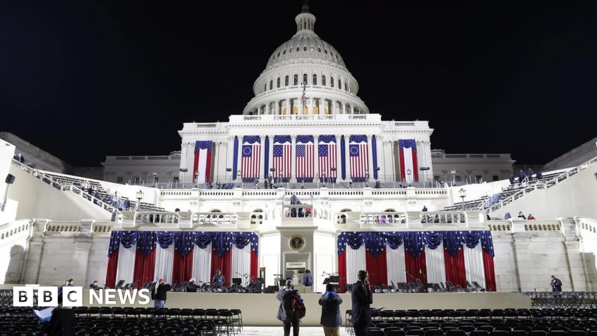 Donald Trump's presidential inauguration: Order of the day - BBC News