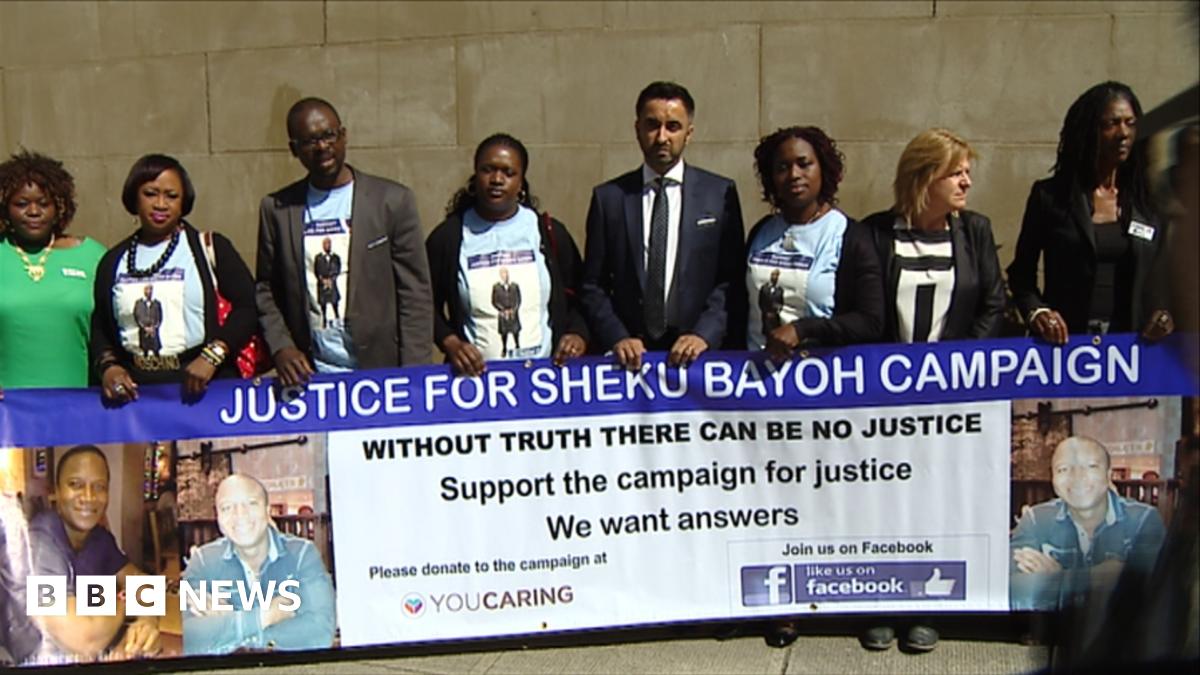 Sheku Bayoh death: Review call as campaign launched - BBC News