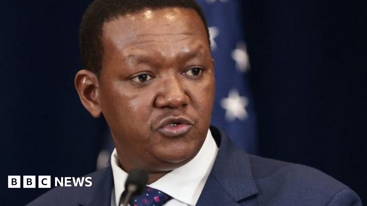 Kenya's Foreign Minister Alfred Mutua demoted in Ruto cabinet reshuffle ...