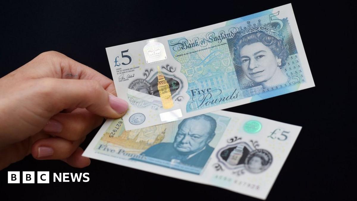 New fiver: Bank of England looking to make note meat-free - BBC News