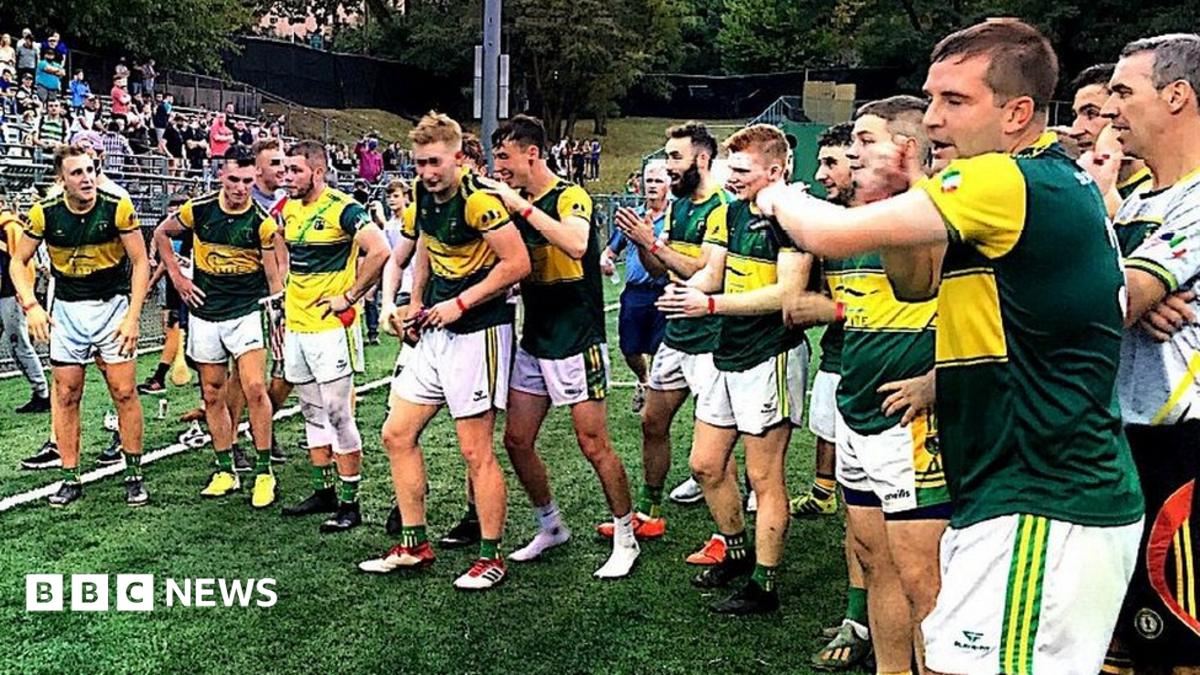 Gaelic football: All-American team wins New York championship - BBC News