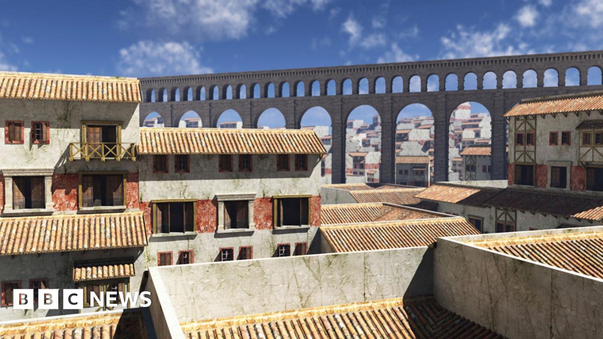 Are modern blocks of flats modelled on Roman insulae? - BBC News