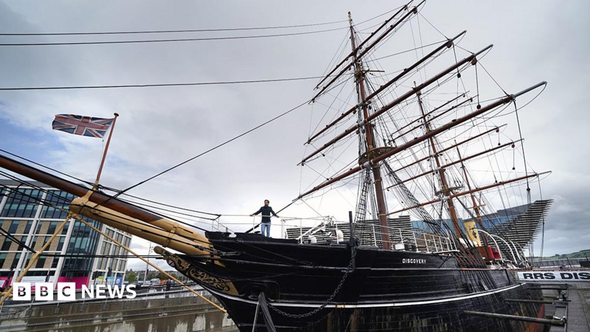 Discovery: The ship that put Dundee on the map - BBC News