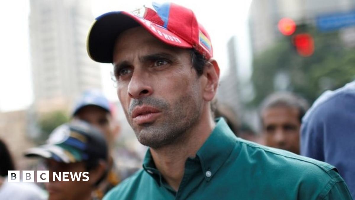Venezuela opposition leader denounces 'savage repression' - BBC News