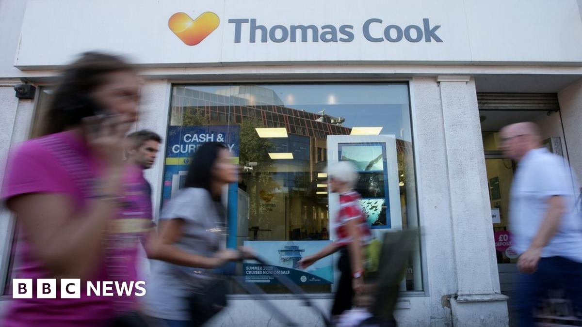 Thomas Cook shares fall nearly 60% in eight days - BBC News