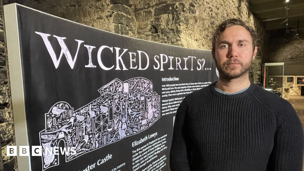 Colchester Castle's tribute to those accused of witchcraft - BBC News