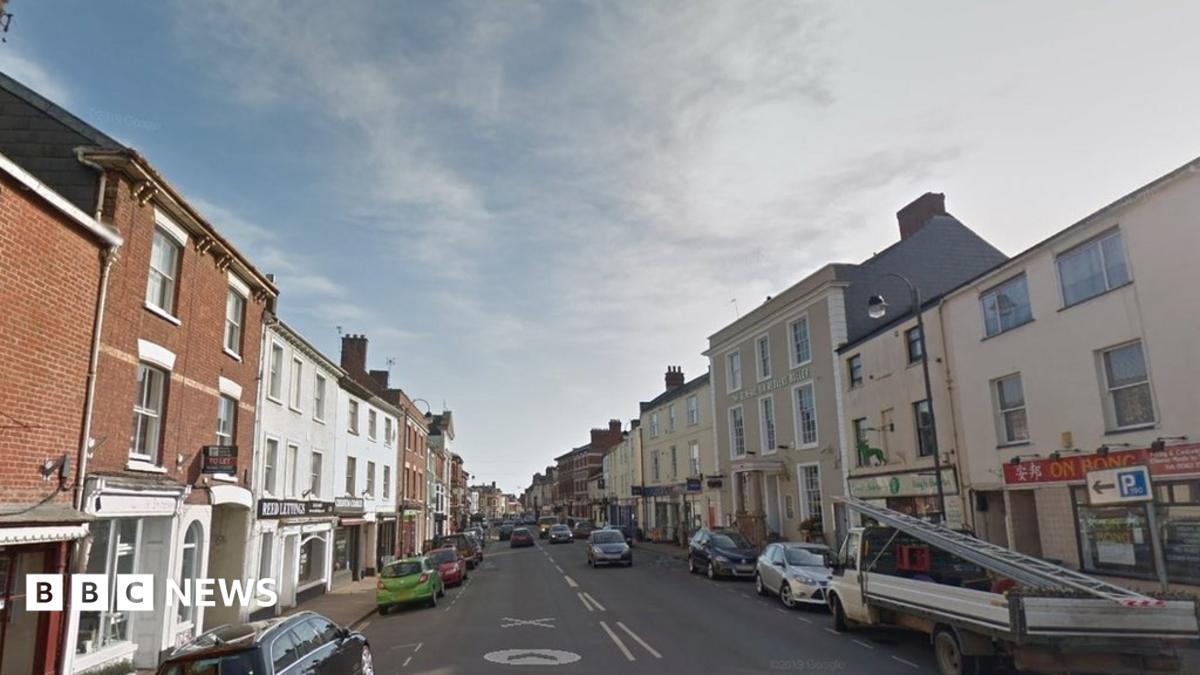 Woman hit by car in Crediton is airlifted to hospital - BBC News