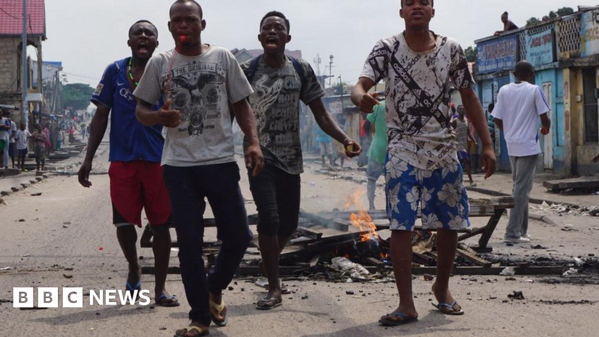 DR Congo anti-Kabila protests 'leave more than 20 dead' - BBC News