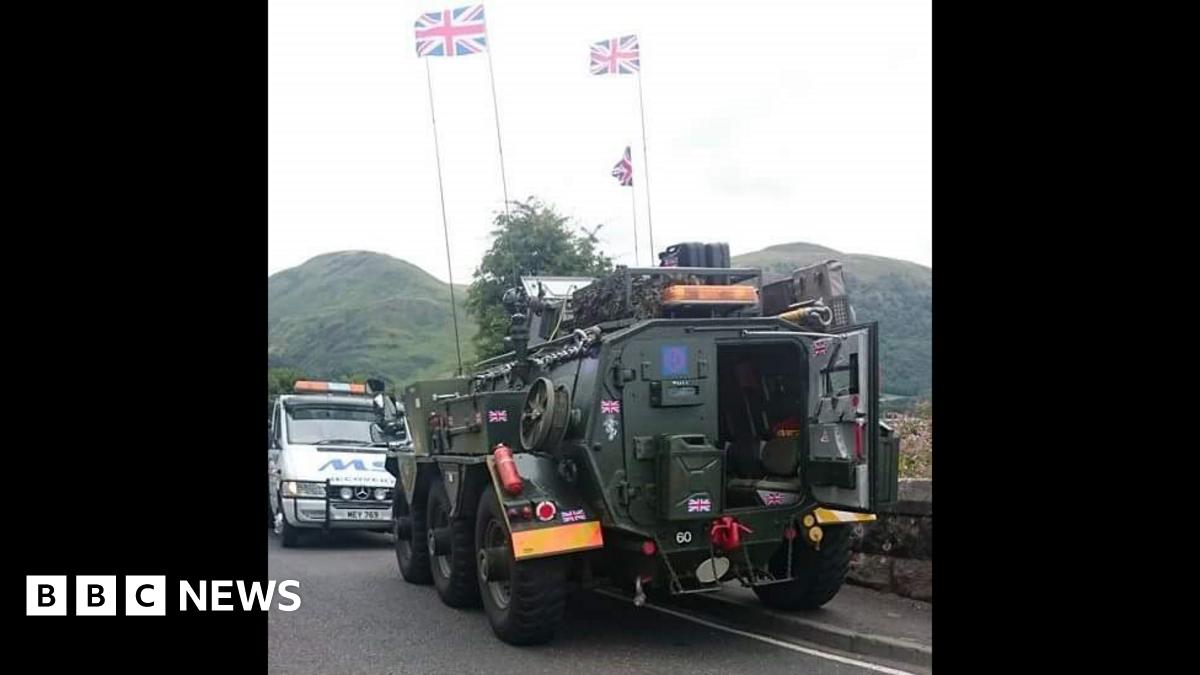 Armoured car driver avoids crash ban - BBC News