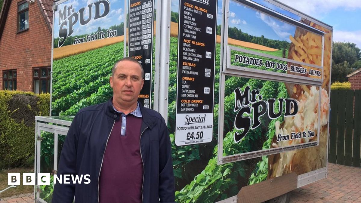 Spud seller told his van 'does not fit Hull's image' - BBC News