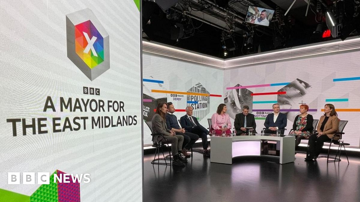 As it happened: East Midlands mayoral candidates debate - BBC News