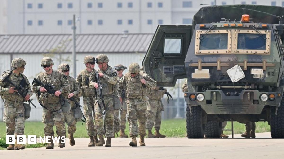 South Korea raids US military bases in drugs probe - BBC News