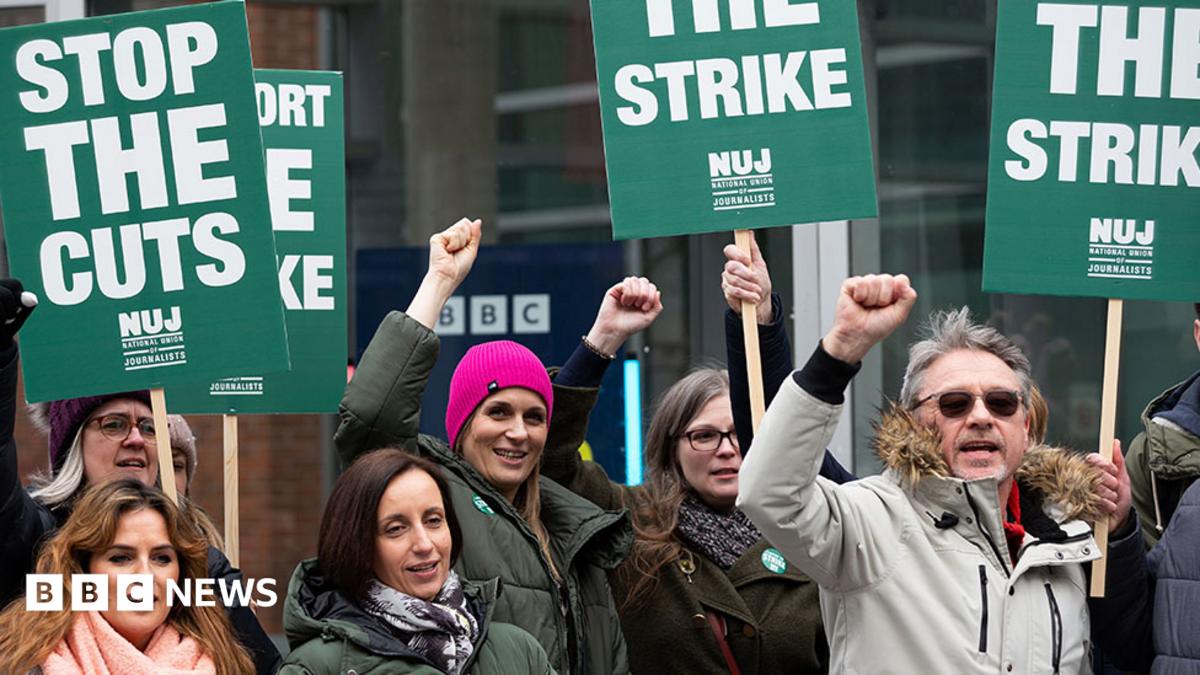 BBC journalists in England to strike over local radio cuts - BBC News