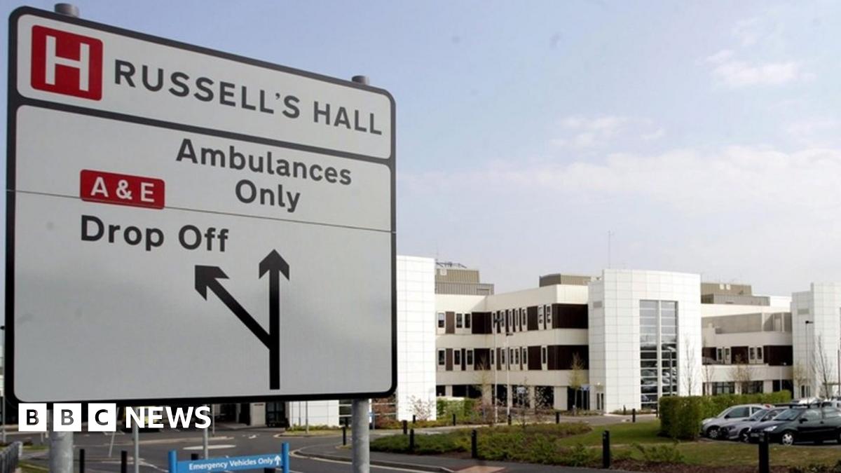 Russells Hall Hospital must report weekly to regulator - BBC News