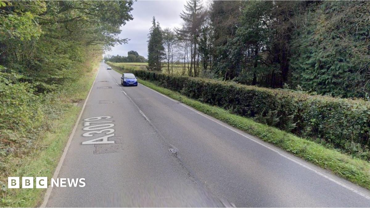 Man dies after single-vehicle crash in Devon - BBC News