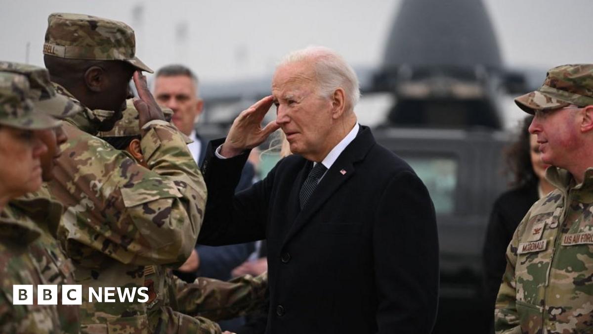 Why did US wait to retaliate for drone attack on its troops? - BBC News