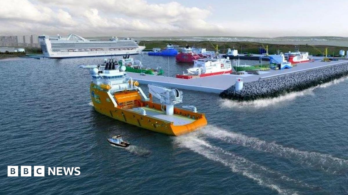 Contract for completion of Aberdeen harbour work awarded - BBC News