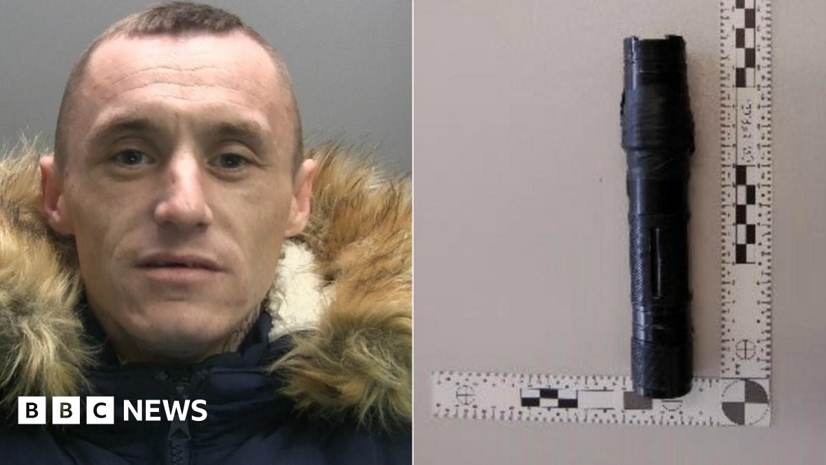 Carlisle man had stun gun disguised as torch for 'self-defence' - BBC News