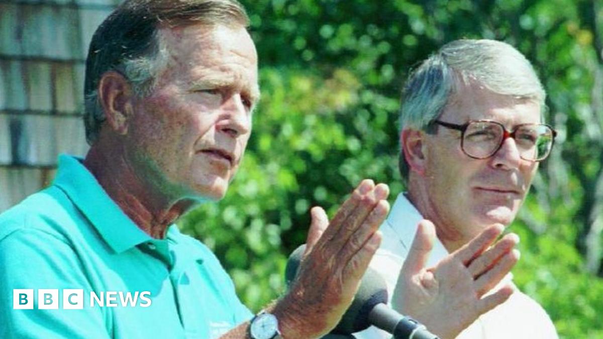 Revealed: The Bush-Major conversations - BBC News