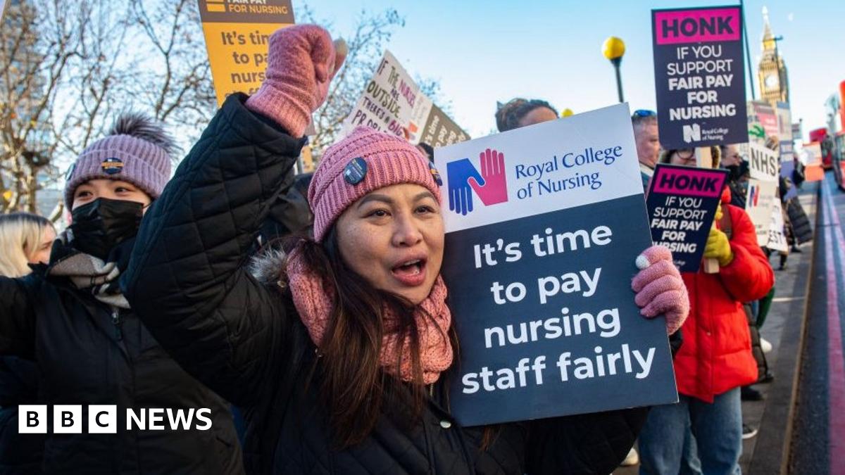 Nurses to strike as ambulance crews plan walkouts - BBC News