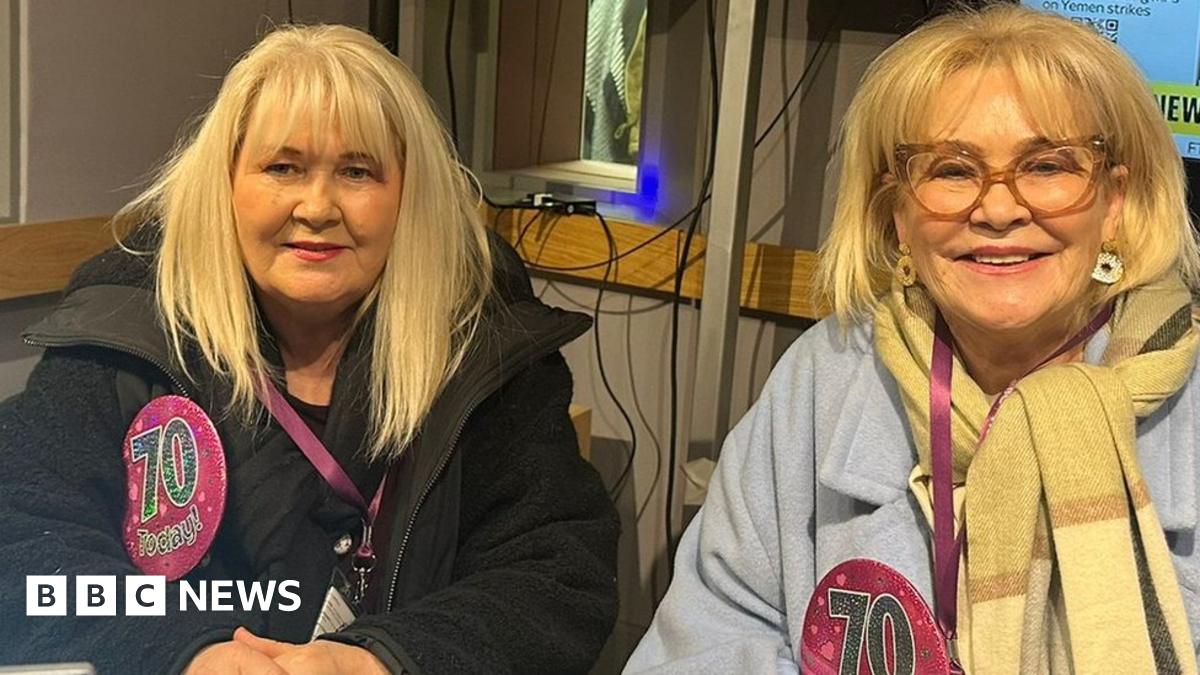 NI's first identical incubator twins celebrate turning 70 - BBC News