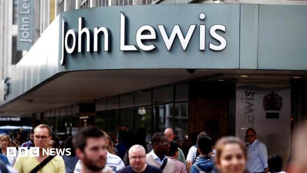John Lewis profits fall by more than half - BBC News