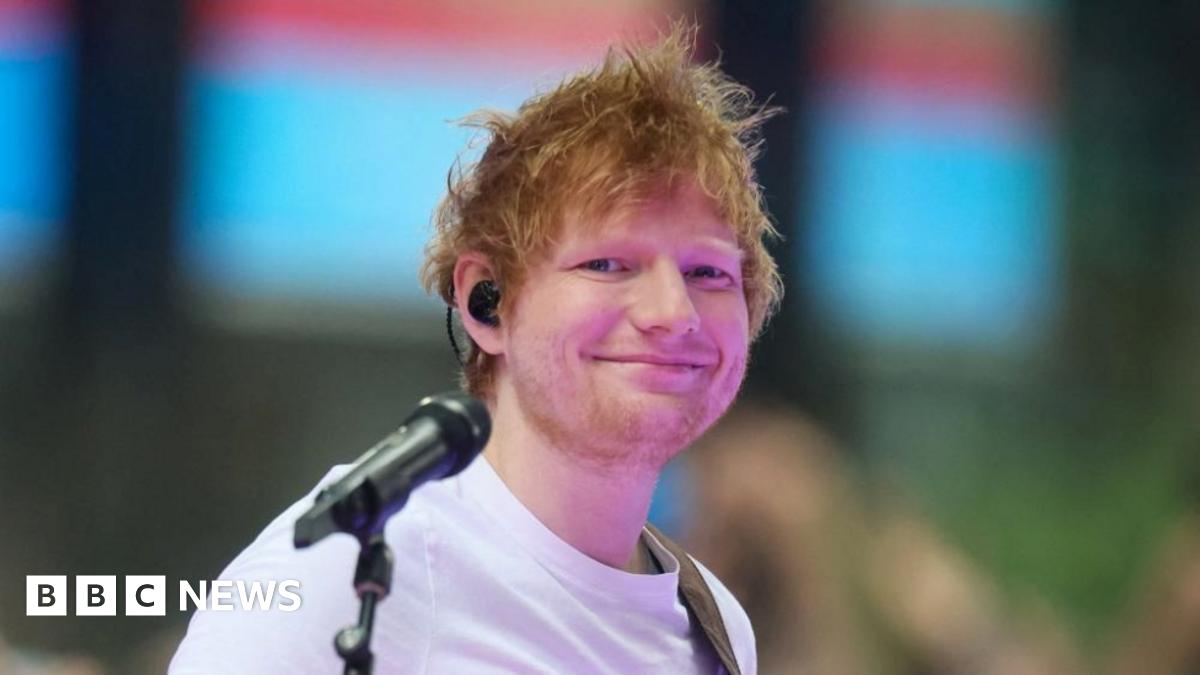 Ed Sheeran: Ipswich hacker who stole songs told to pay £100k - BBC News