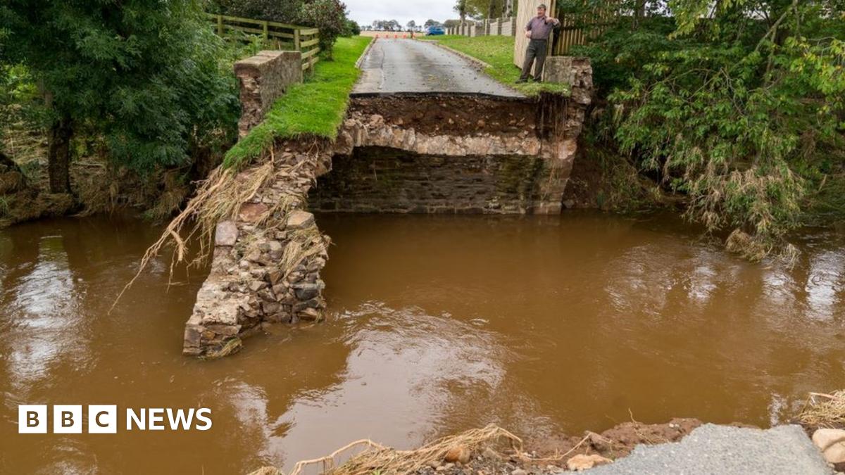 Aberdeenshire floods clean-up continues after seven bridges lost or ...