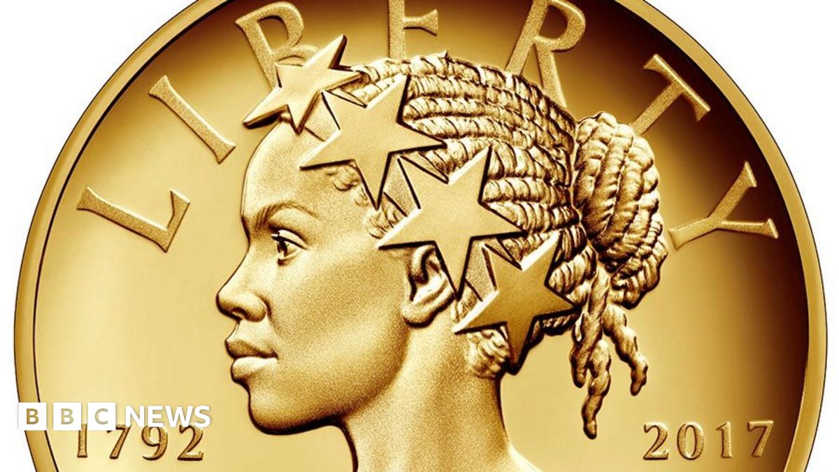 Lady Liberty to be black woman on new US $100 coin - BBC News
