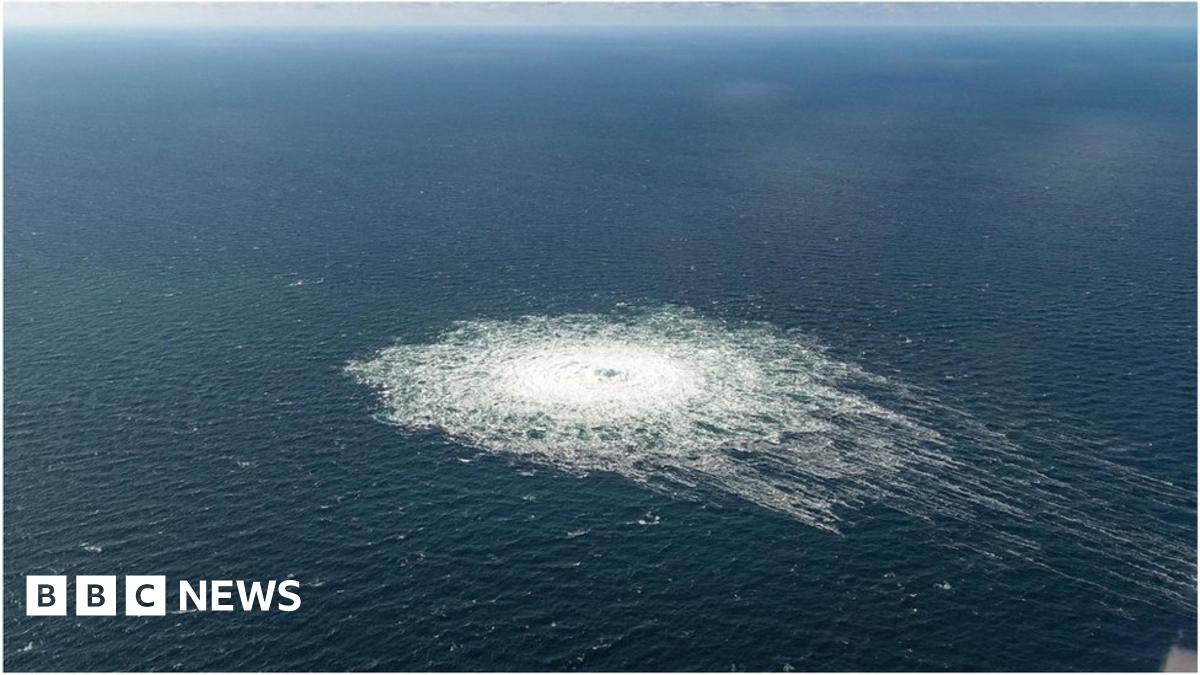 Nord Stream: Denmark closes investigation into pipeline blast - BBC News