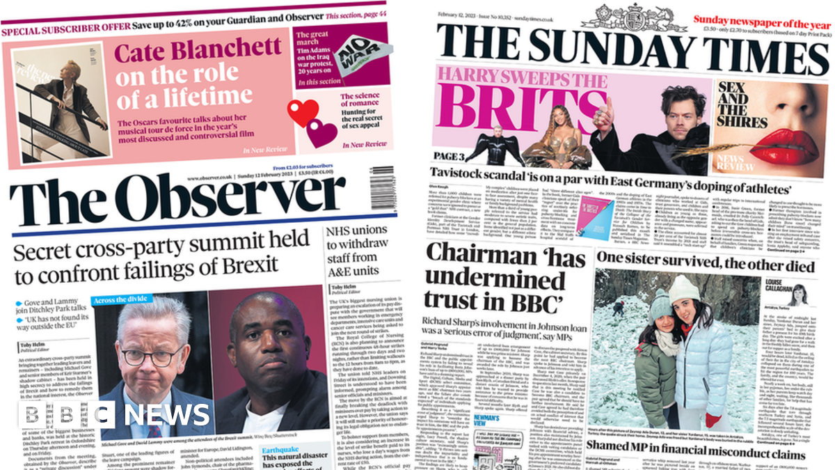 Newspaper headlines: 'Secret' Brexit summit and GPs 'won't see you now ...