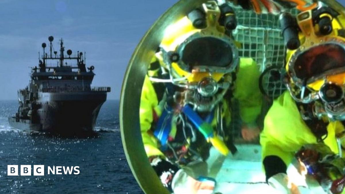 Diver cheated death in North Sea miracle - BBC News