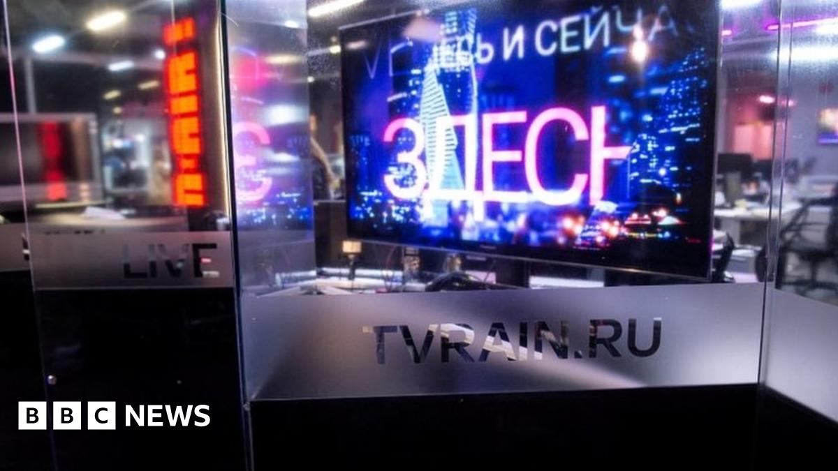 TV Rain: Latvia shuts down Russian broadcaster over Ukraine war coverage - BBC News