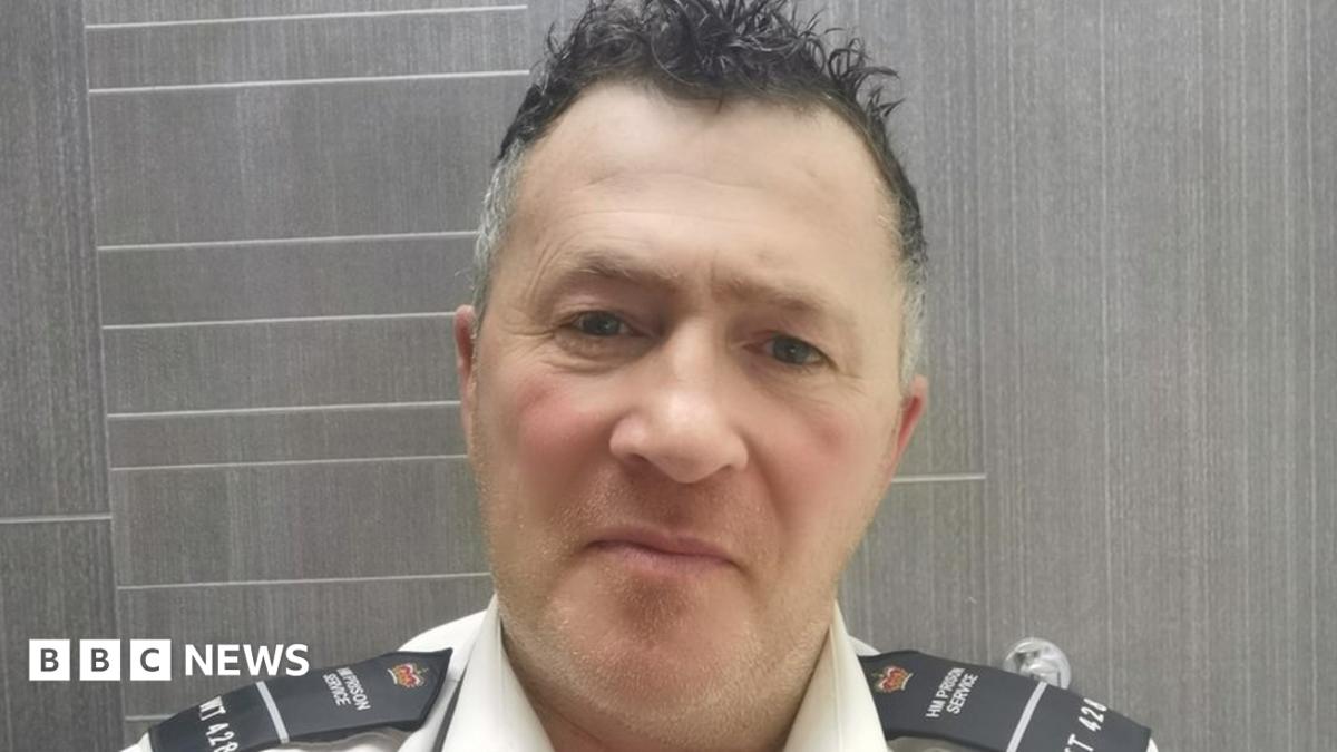 Man inspired by TV drama to become officer at HMP Whatton - BBC News